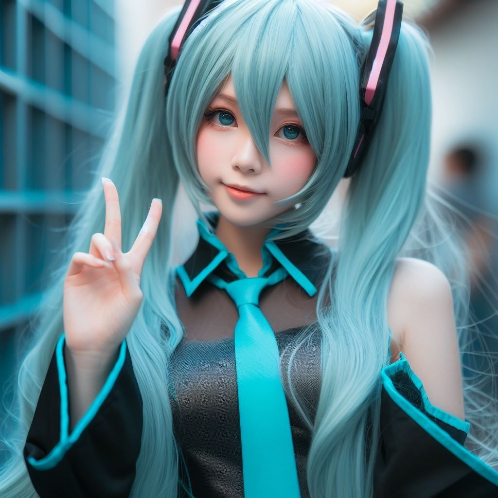 Respira profundo antes de ver a Hatsune Miku en la vida real según esta IA