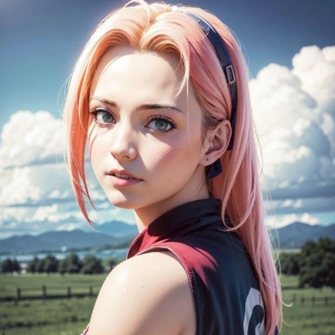 Sakura Hurano de Naruto se vería increíble como humana, según esta IA