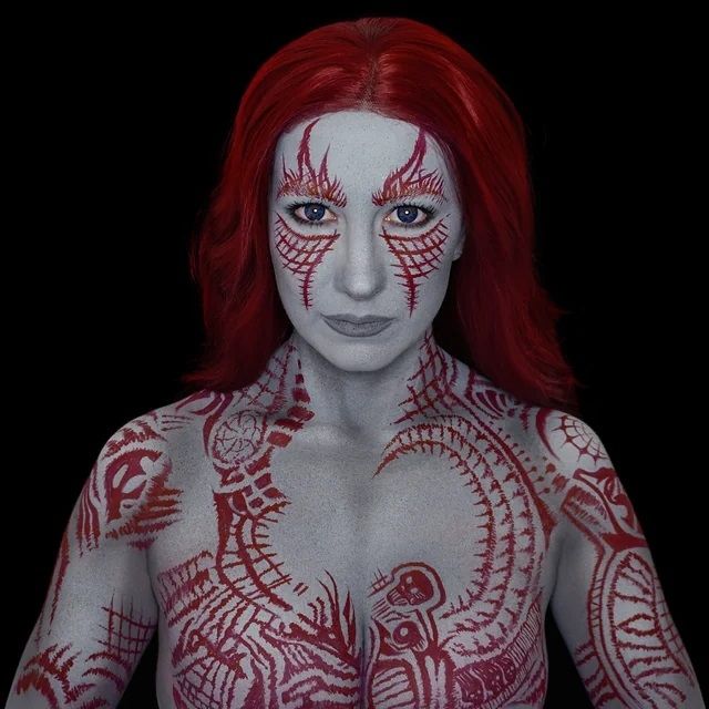Respira profundo antes de ver el cosplay de Drax, de Guardianes de la ...