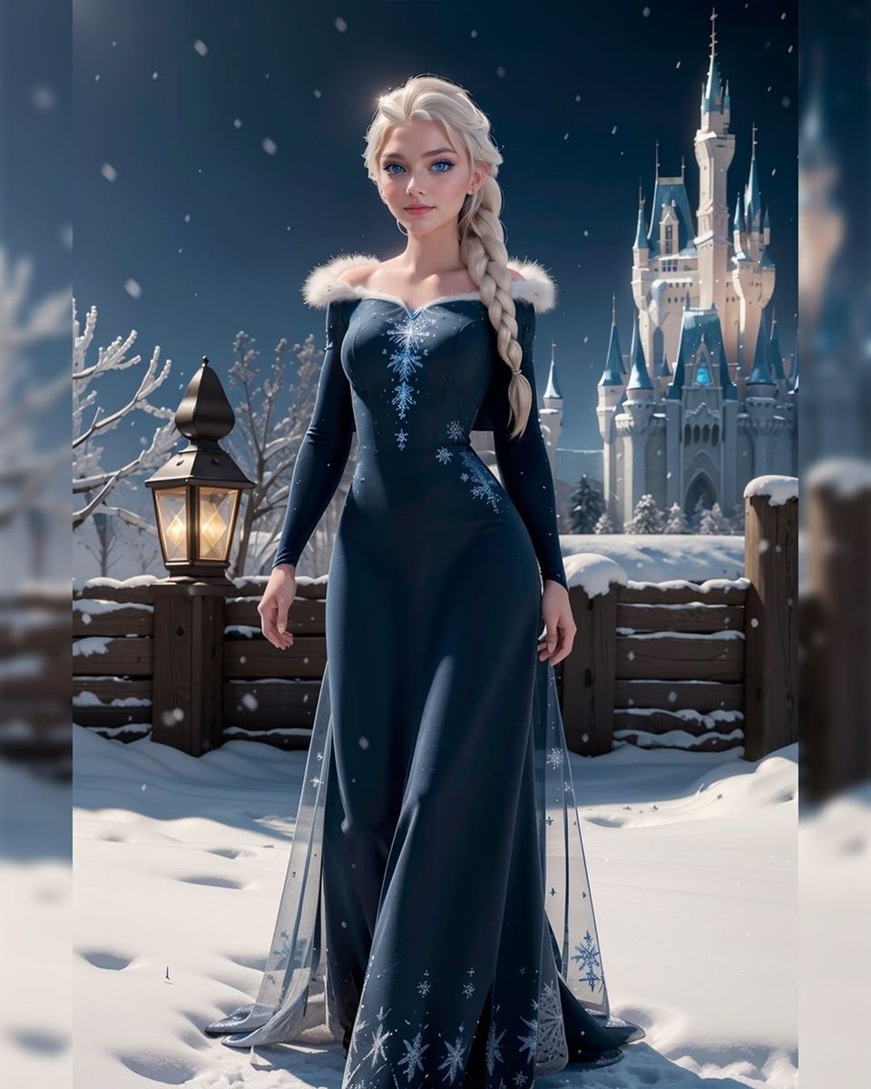 Así se vería Elsa de Frozen en su versión definitiva, según la ...