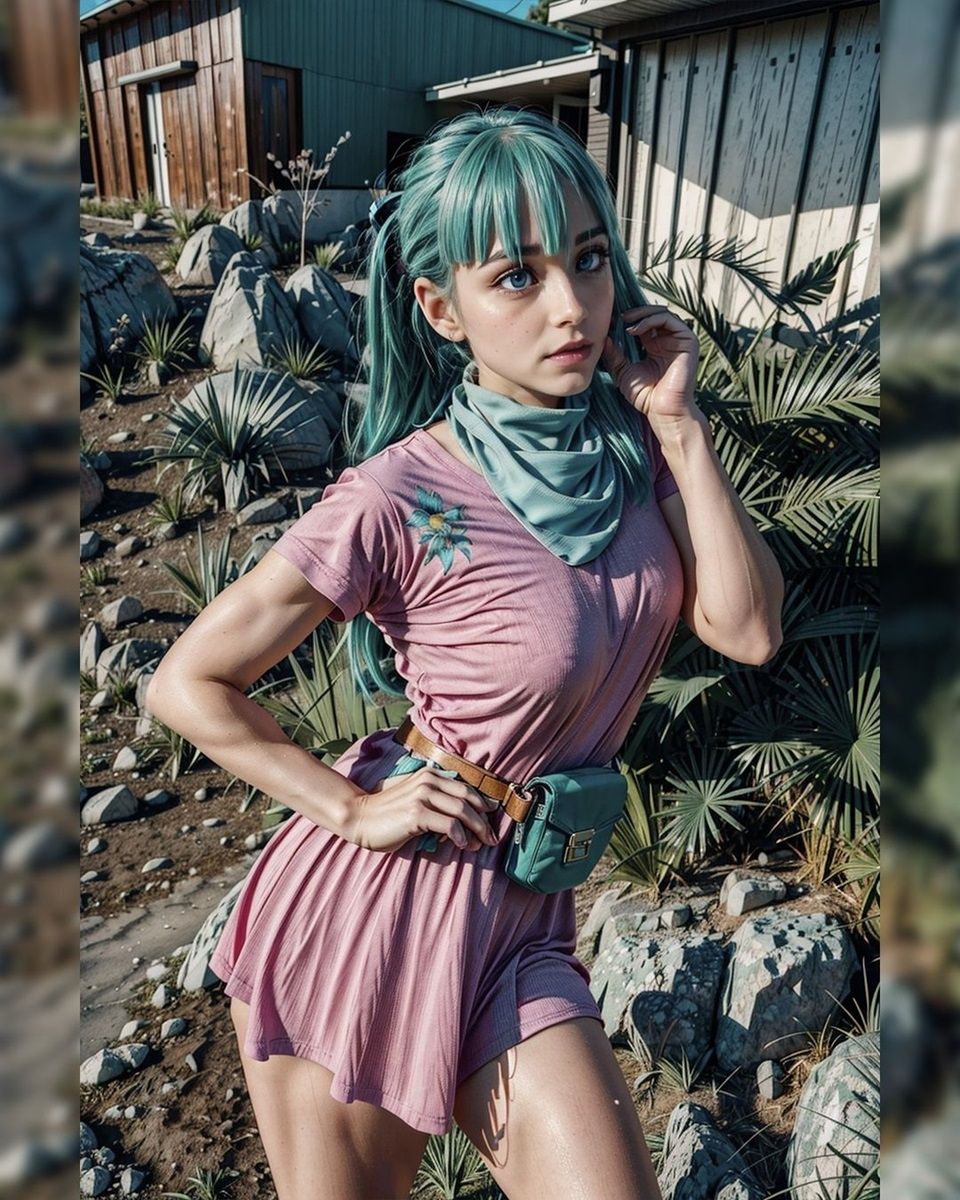 Una IA recrea la versión más icónica y clásica de Bulma en Dragon Ball
