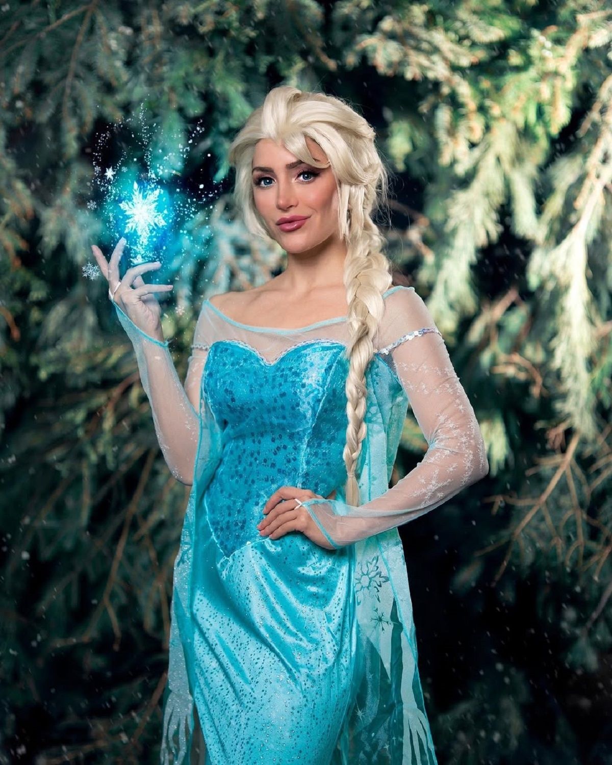 Ni la IA se animó a tanto: cosplayer fusiona a Elsa de Frozen con Sub ...