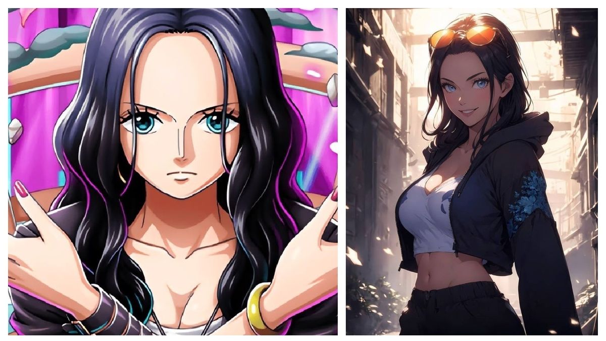 Así luciría la mágica Nico Robin de One Piece en la vida real, gracias a la inteligencia artificial