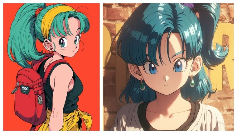 Adiós a la IA: estos son los 5 mejores Fan Art de Bulma en Dragon Ball Z