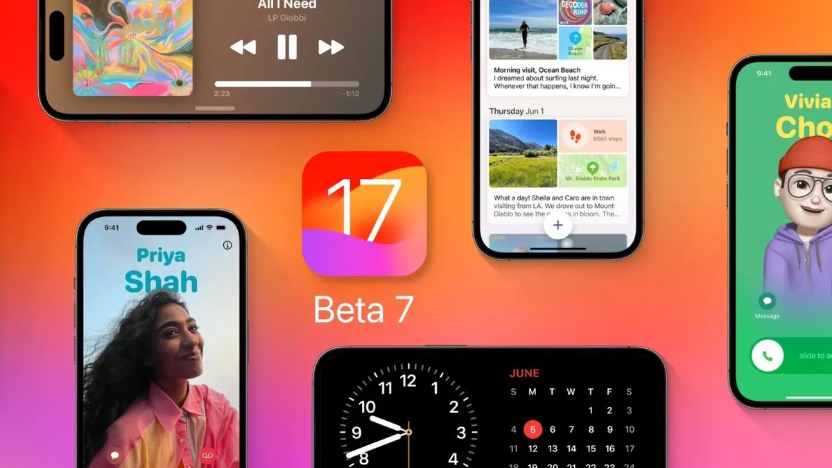 Apple lanza iOS 17 Beta 7 y iPad OS 17 Beta 7