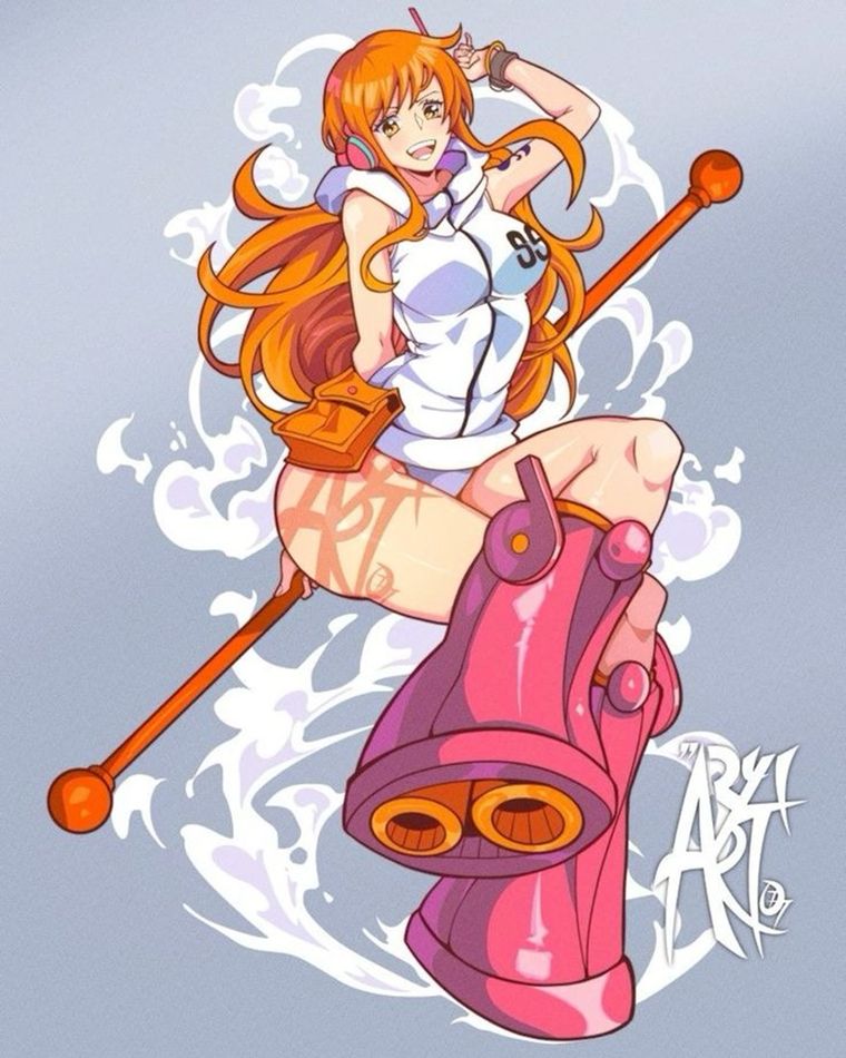 One Piece revela los 5 mejores Fan Art de Nami en el arco Egghead