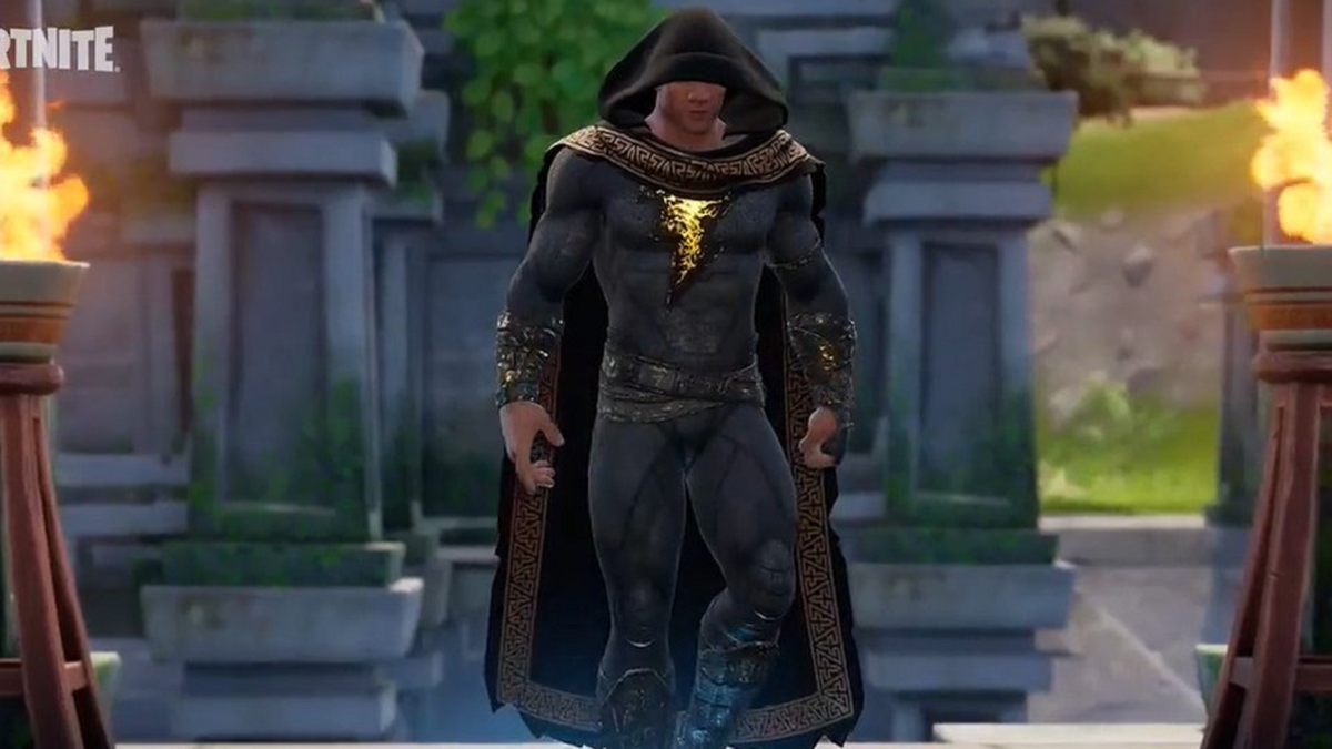 Black Adam llega a Fortnite y así puedes conseguirlo
