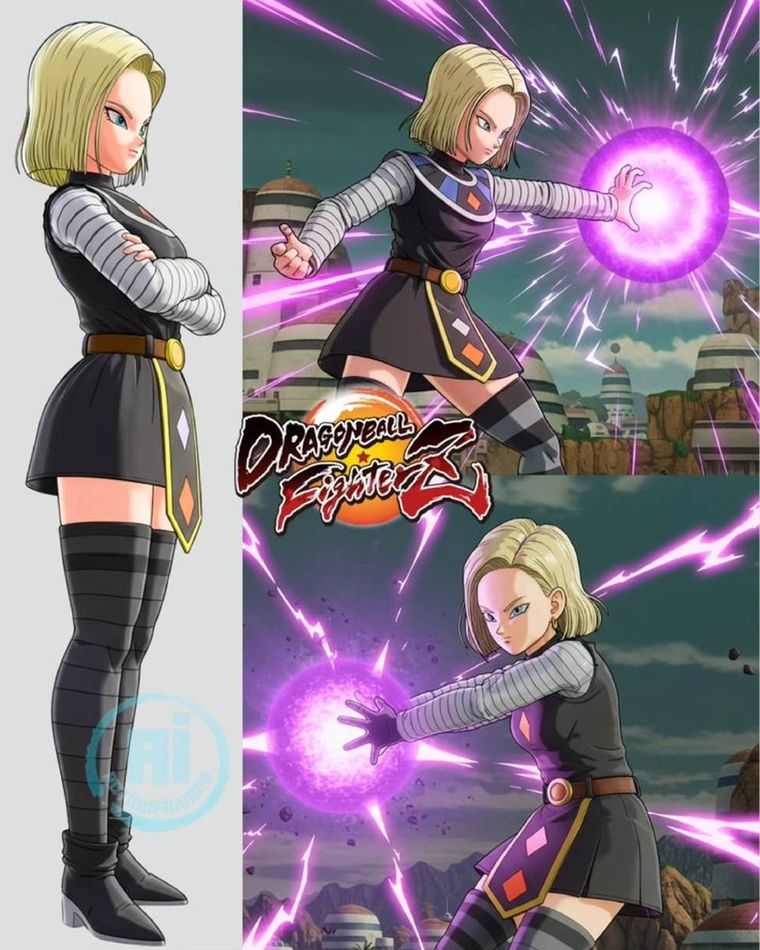 Fan Art: cómo se vería la bella Androide 18 de Dragon Ball Super como Diosa de la Destrucción