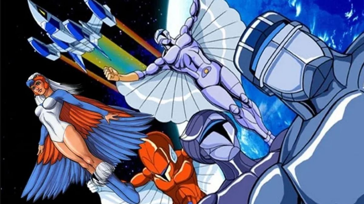 Sorceress de He-Man se transforma en un Halcón Galáctico en un increíble crossover retro