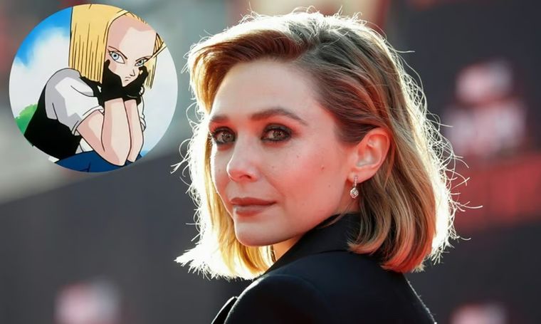Elizabeth Olsen como la Androide 18 de Dragon Ball Z, así se vería según la IA