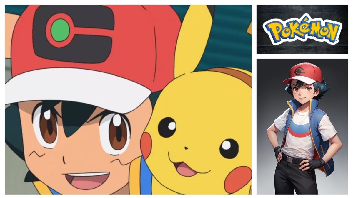 Según esta IA, así se vería Ash Ketchum como mujer en la serie de Pokémon