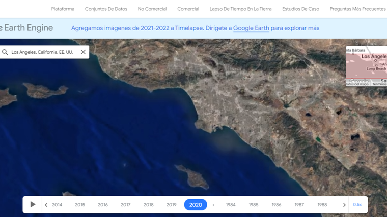 Así cambió Los Ángeles en los últimos 40 años según las imágenes ...