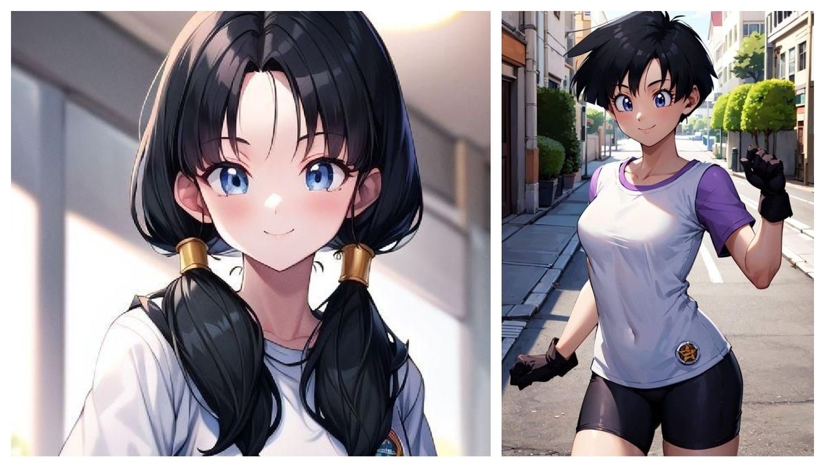 Gracias a la magia de la IA, así luciría la versión hiperrealista de Videl en Dragon Ball Z