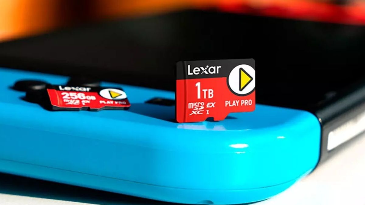 Lexar lanza la primera microSD Express de 1TB para Nintendo Switch 2