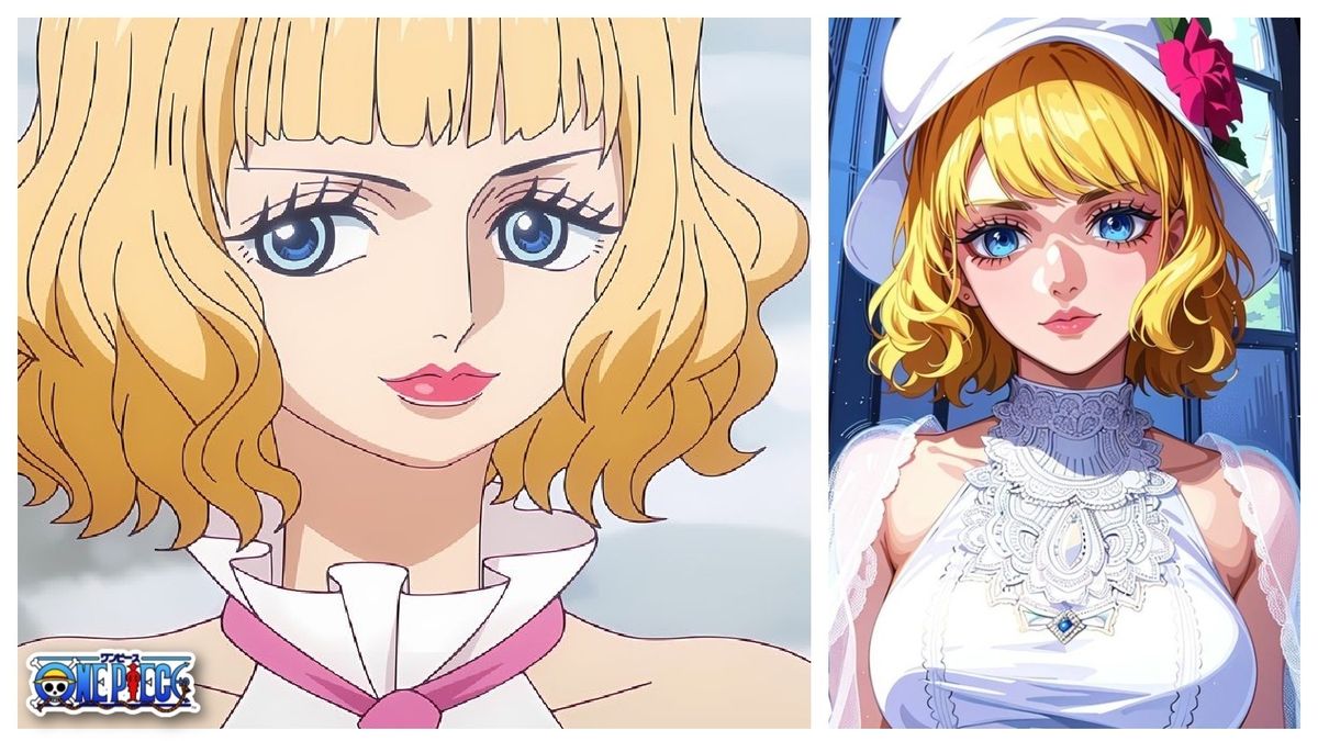 La IA recreó por primera vez a la bella Stussy, la agente CP0 de la serie One Piece