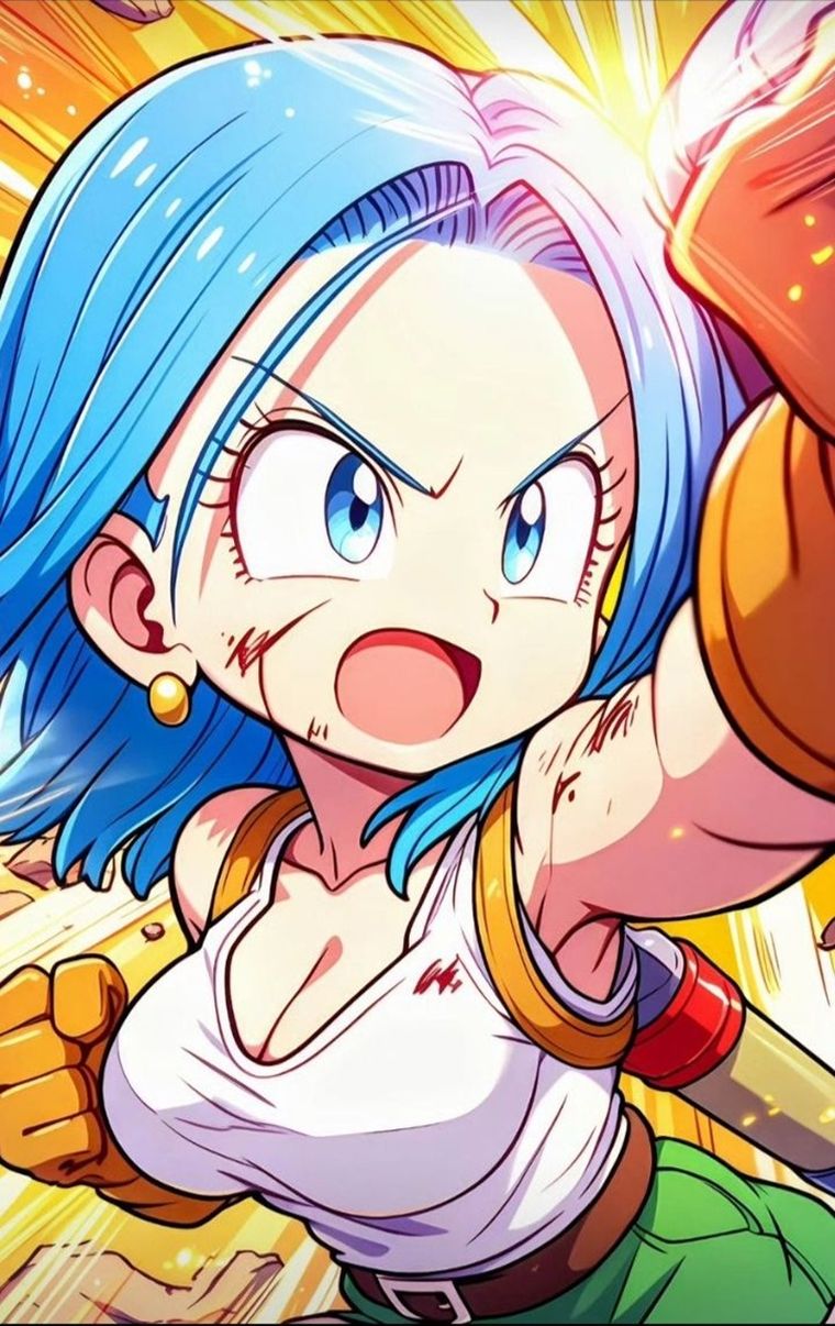 La IA pasó de moda: estos son los mejores Fan Art de Bulma en el ...
