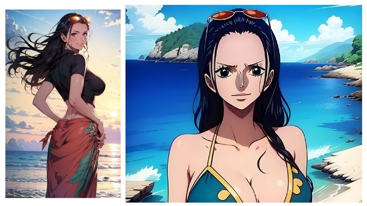 Cómo se vería la versión realista de Nico Robin en One Piece, según la IA