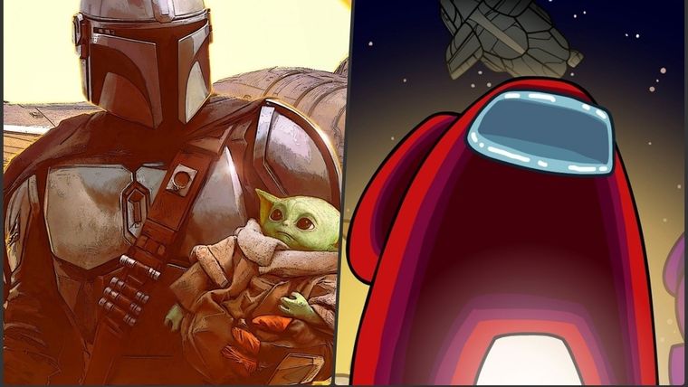 Increíbles: así se ven los personajes de The Mandalorian en Among Us