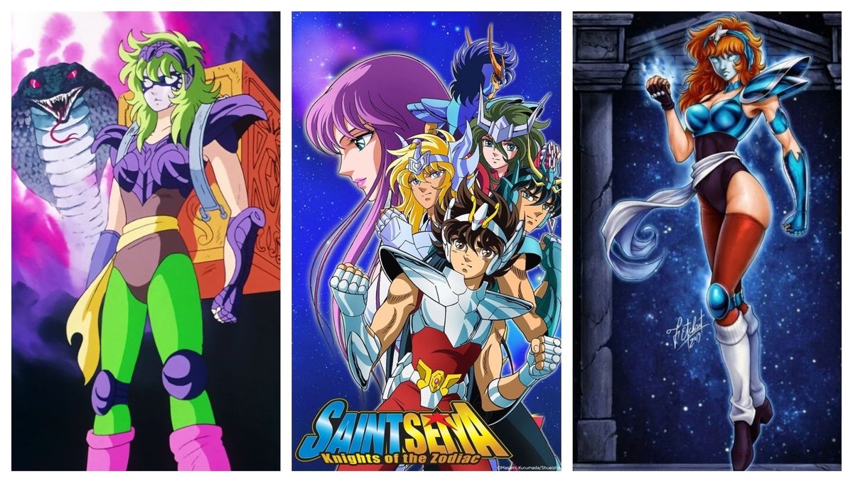 Shaina y Marin se reúnen nuevamente en Saint Seiya gracias a la magia ...