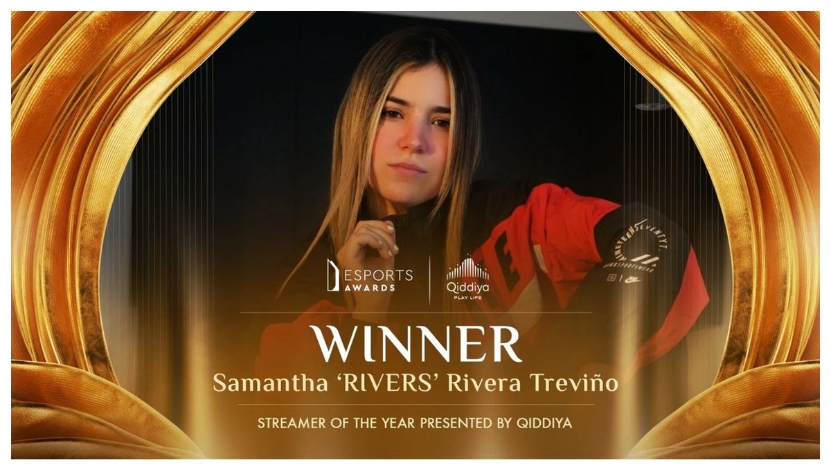 La mexicana Rivers gana un premio a la mejor streamer del 2024, pero ...