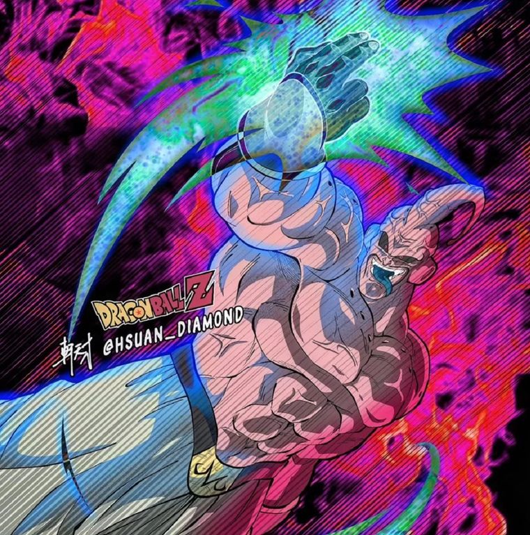 Dragon Ball Z: así luce la brutal fusión entre Majin Buu y Nappa que ...