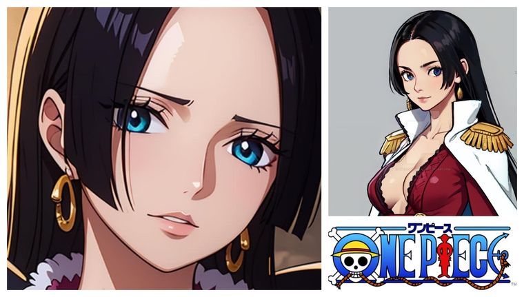 Esta IA convierte a la bella Boa Hancock de One Piece en un personaje totalmente real