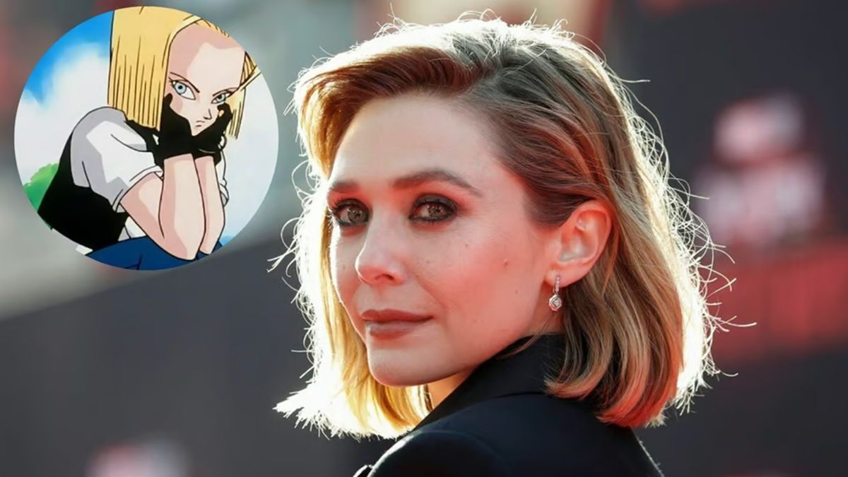 Elizabeth Olsen como la Androide 18 de Dragon Ball Z, así se vería según la IA