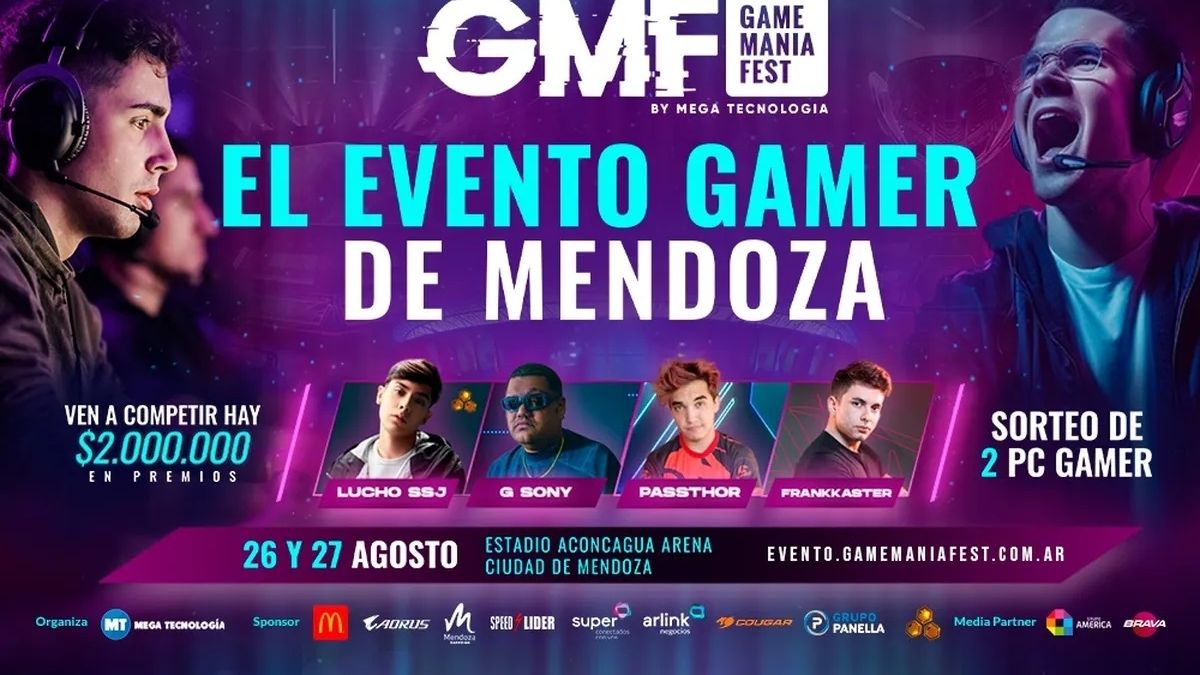 Game Manía Fest llega a Mendoza y vos podés ser parte del mayor evento ...