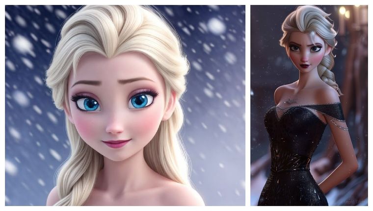 El Fan Art es cosa del pasado: así lucen en la vida real Elsa de Frozen ...