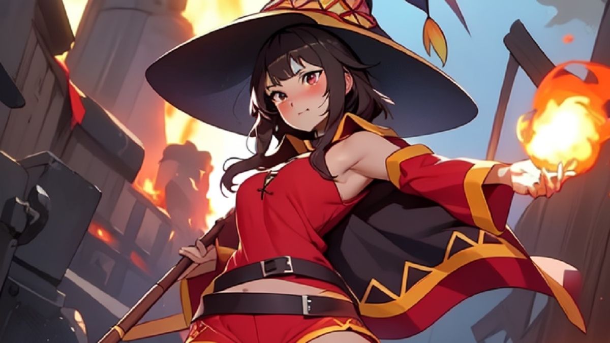 Cómo se vería Megumin de Konosuba en la vida real: la IA tiene la respuesta