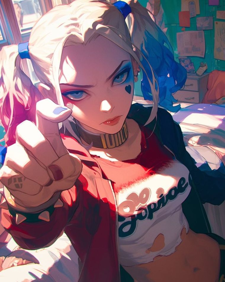 Esta es la versión más bella de Harley Quinn según la recreación de ...