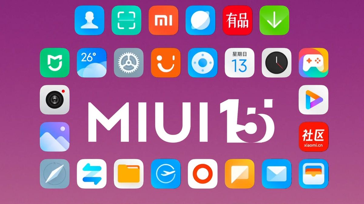 Así podrían verse los nuevos íconos de MIUI 15