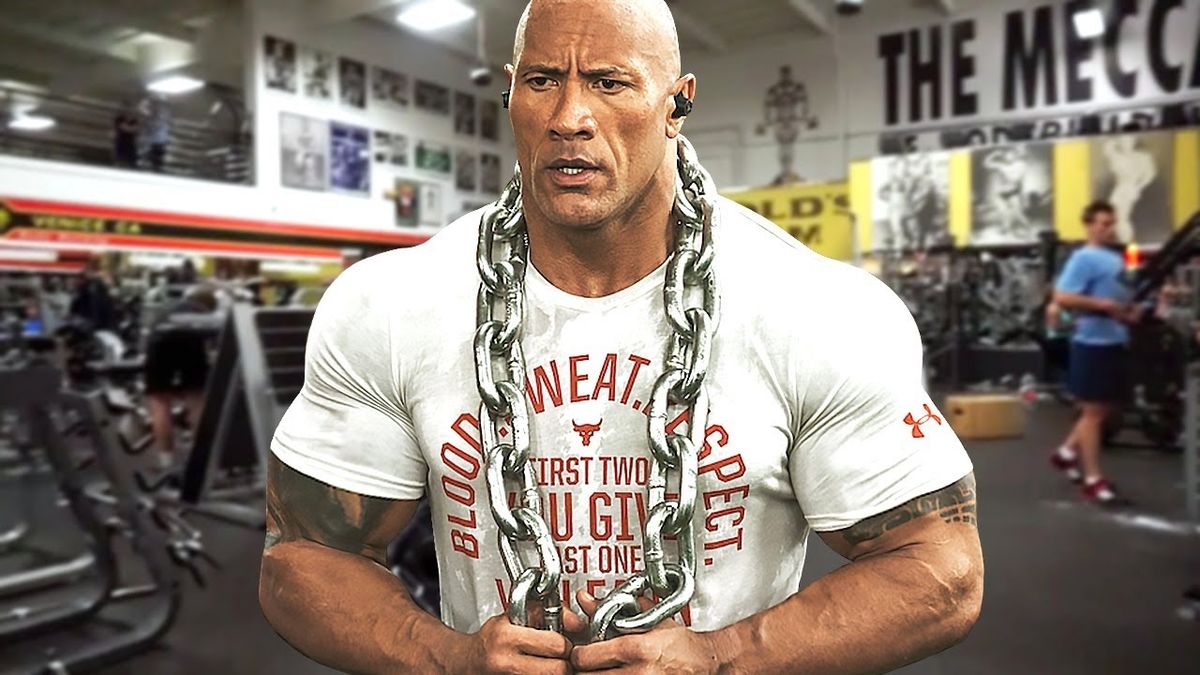 Estos son los secretos del entrenamiento de Dwayne Johnson en TikTok y Spotify