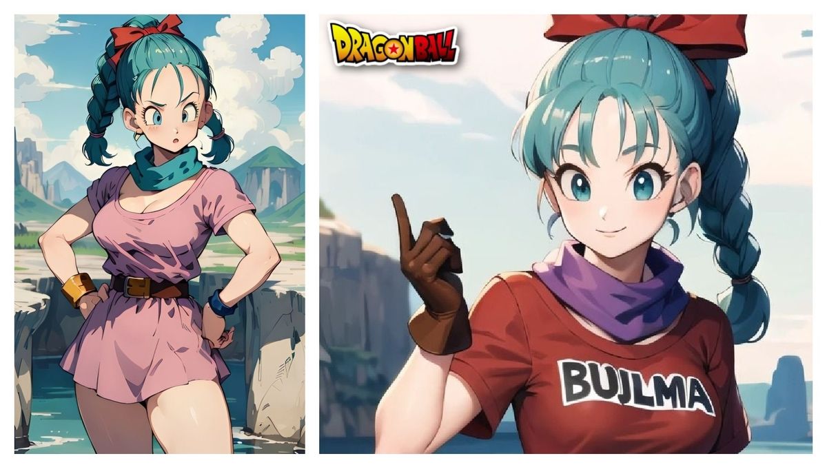 Una IA recrea la versión más icónica y clásica de Bulma en Dragon Ball
