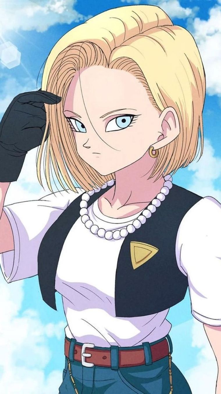 Fan Art: cómo se vería la bella Androide 18 de Dragon Ball Super como Diosa de la Destrucción