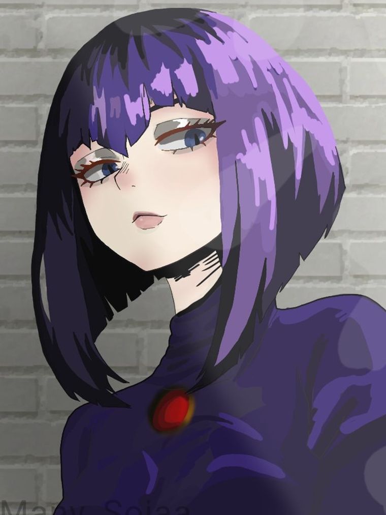 Estos son los 5 mejores Fan Art de Raven en Teen Titans