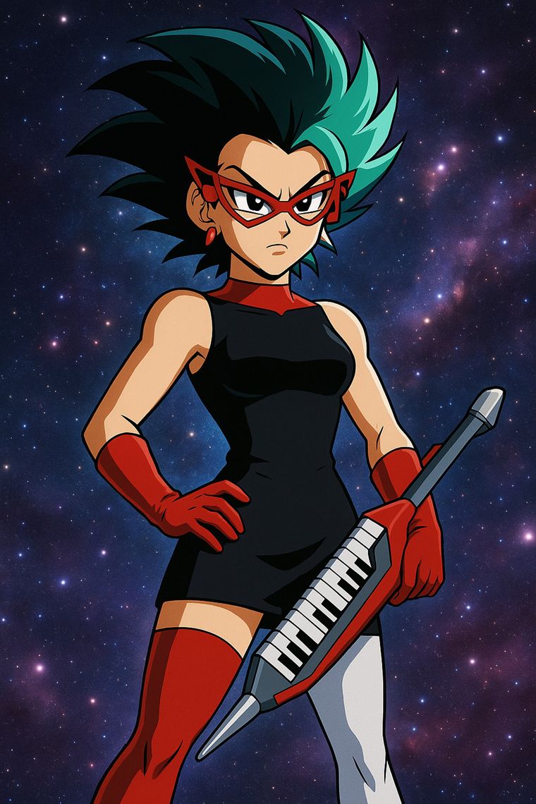 El crossover menos esperado: Caulifla de Dragon Ball y Melodía de los ...