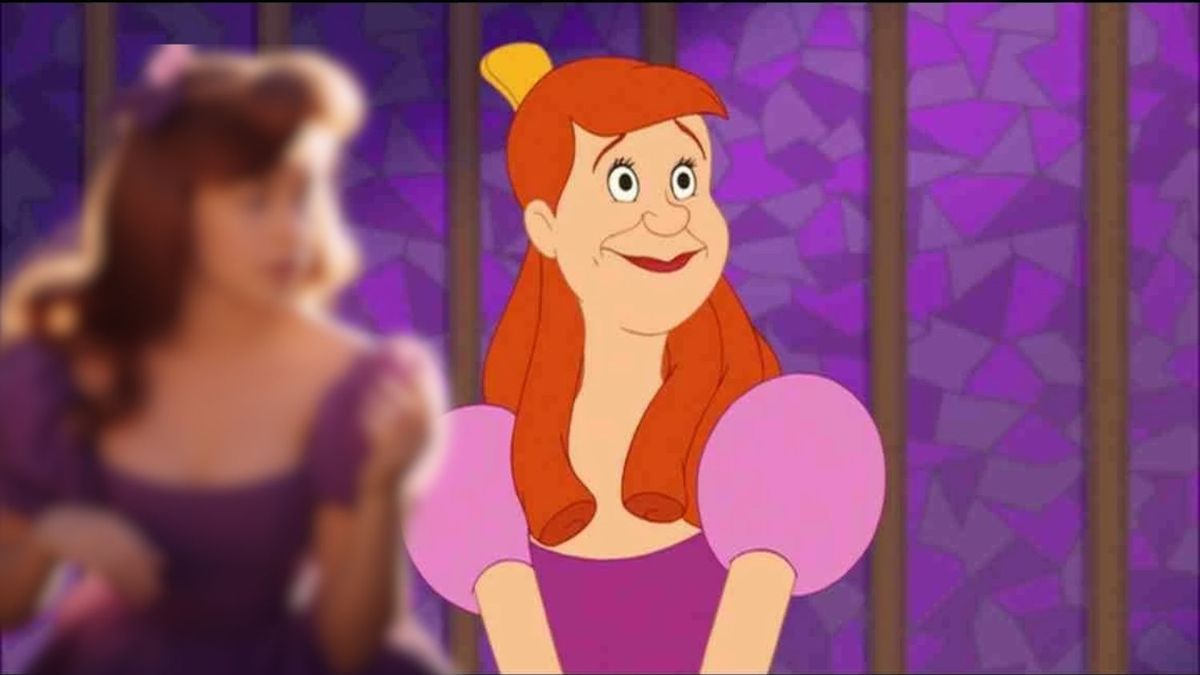 Así luciría Anastasia, la hermanastra de Cenicienta en la vida real