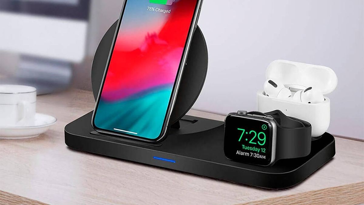 ¡Olvídate de los cables! Temu ofrece este cargador inalámbrico a un ...