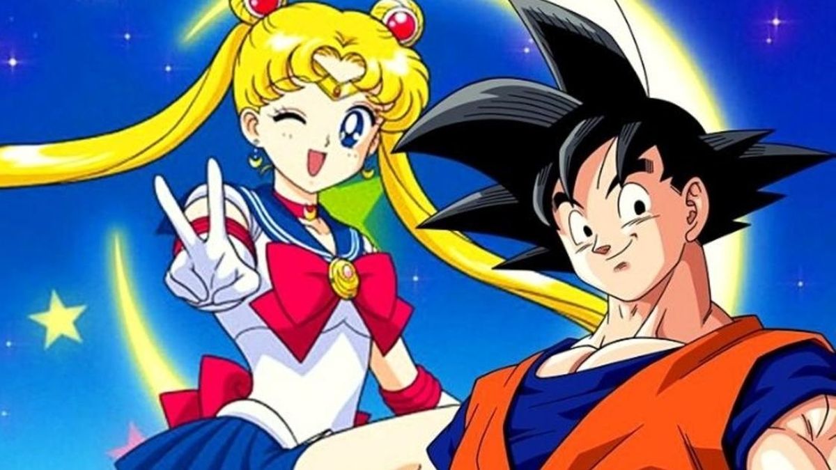 Dragon Ball y Sailor Moon: así se vería la “fusión” más poderosa del anime