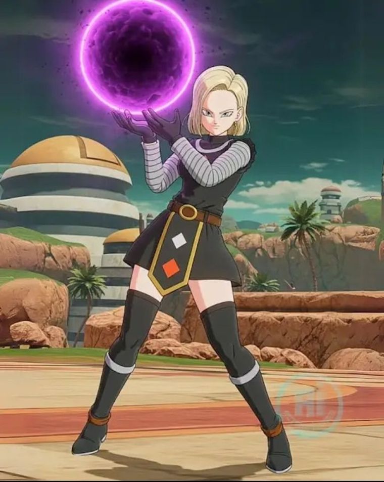 Fan Art: cómo se vería la bella Androide 18 de Dragon Ball Super como Diosa de la Destrucción