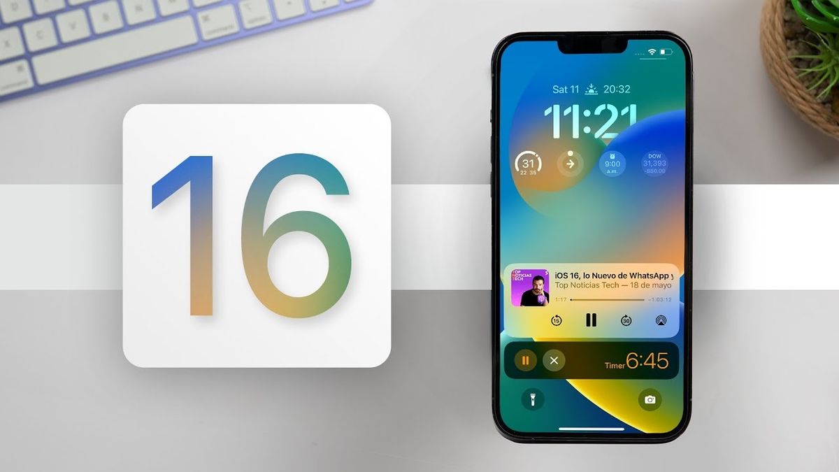 Conocé las nuevas funciones de iOS 16