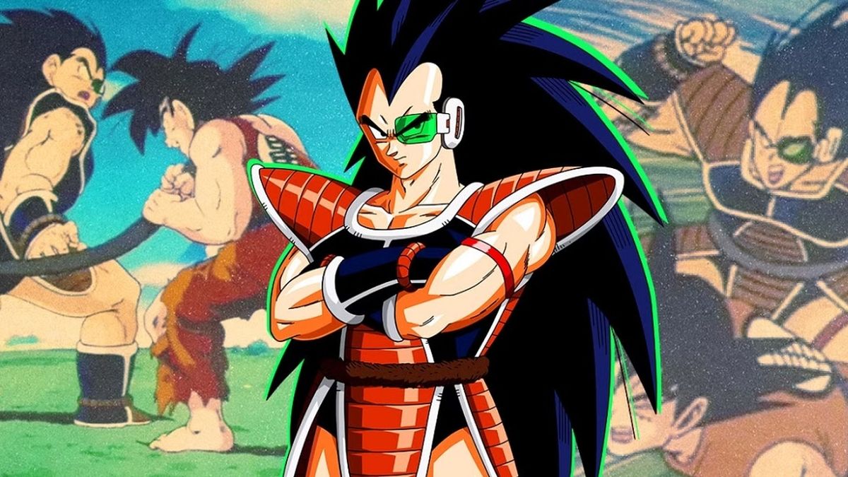 Nunca te lo imaginaste, pero así es el primer boceto de Raditz, el ...