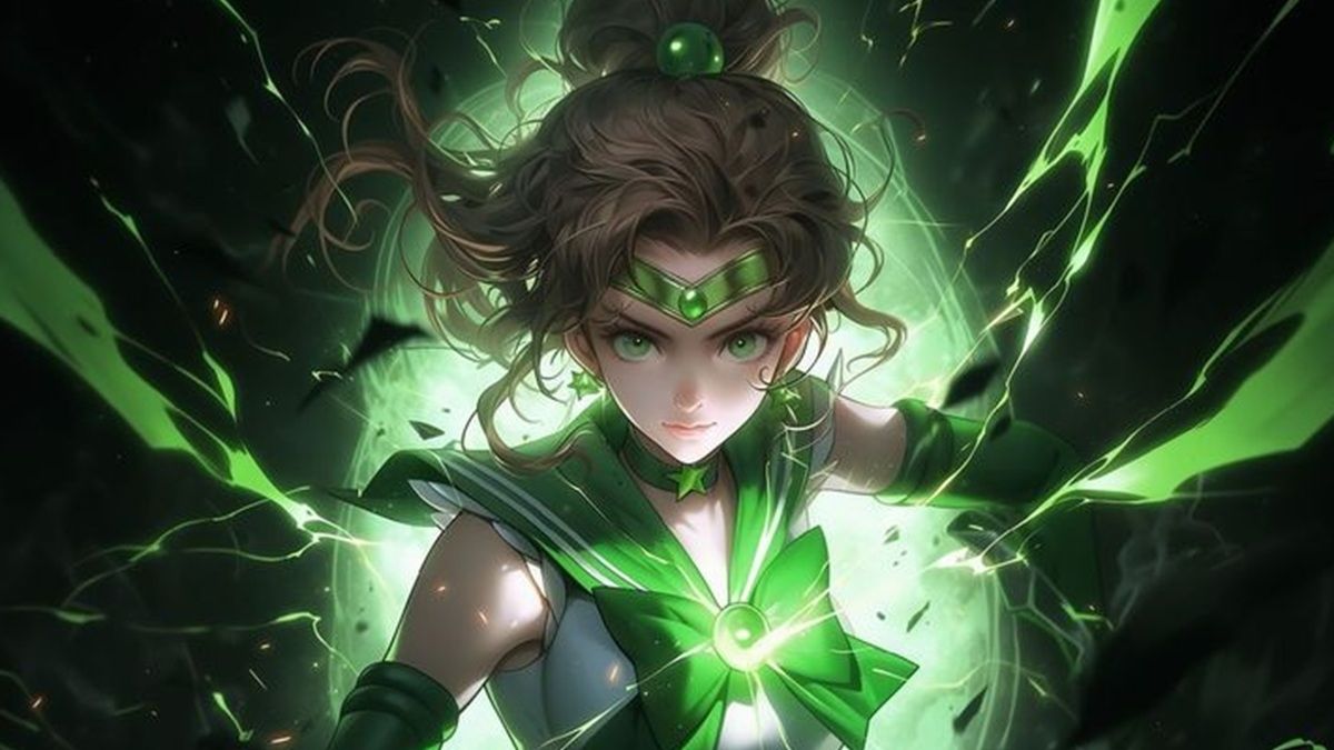 La IA reimagina a Sailor Jupiter con la Armadura de Dragón en una ...