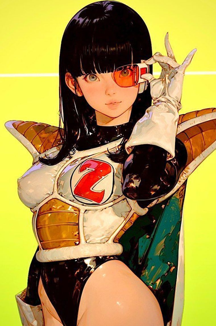 Dragon Ball Z: así se vería Milk con una armadura saiyajin, según la IA